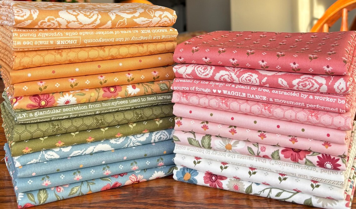 Wild Honey Fabric Bundle by Lella Boutique From Moda - Etsy