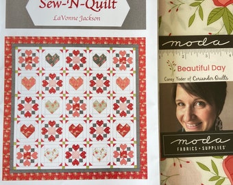 Moda Love Quilt Kit - Etsy