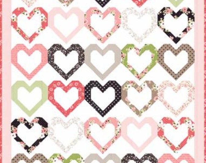 Open Heart - Quilt Pattern by Lella Boutique - Etsy