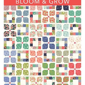 Bloom & Grow Quilt Kit With Garden Society Fabric by Crystal Manning - Etsy