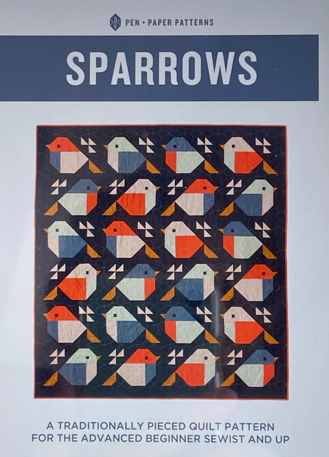 Sparrows Quilt Pattern From Pen + Paper Patterns - Etsy