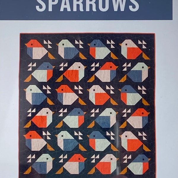 Sparrow Quilt Pattern - Etsy
