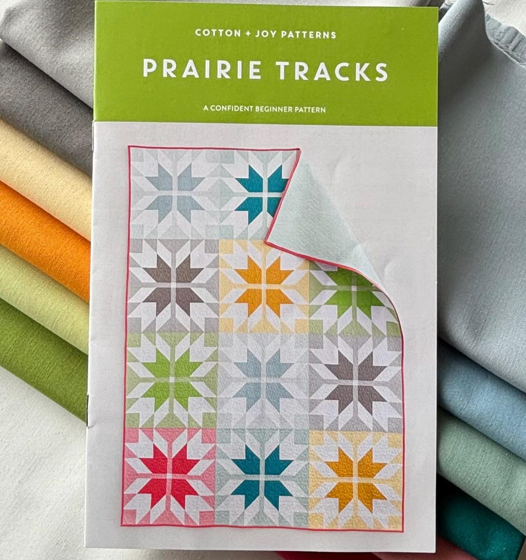 Prairie Tracks Quilt Kit With Bella Solids From Moda - Etsy