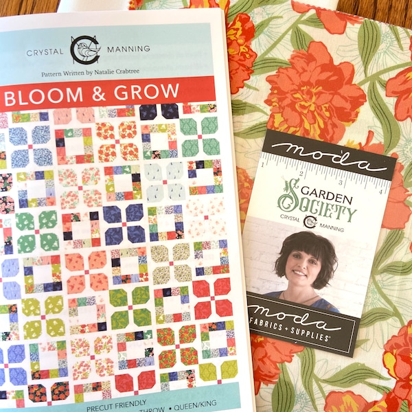 Bloom and Grow Quilt Kit - Etsy