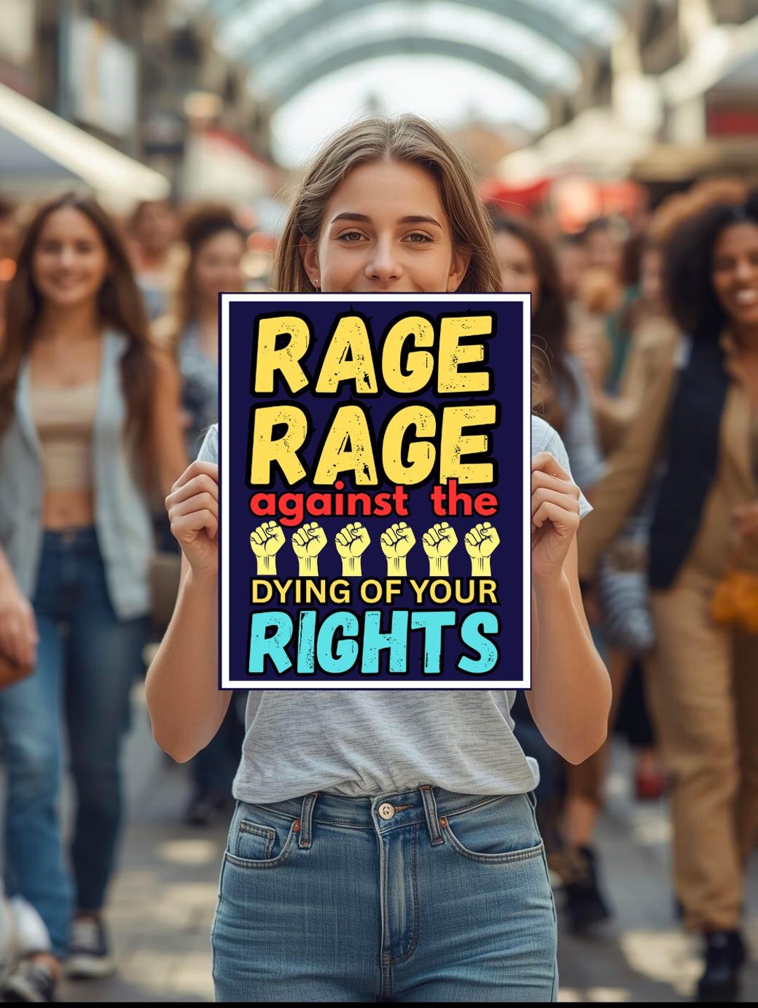 Rage Against the Regime Protest Sign SVG PNG Jpg Pdf,anti-trump No ...