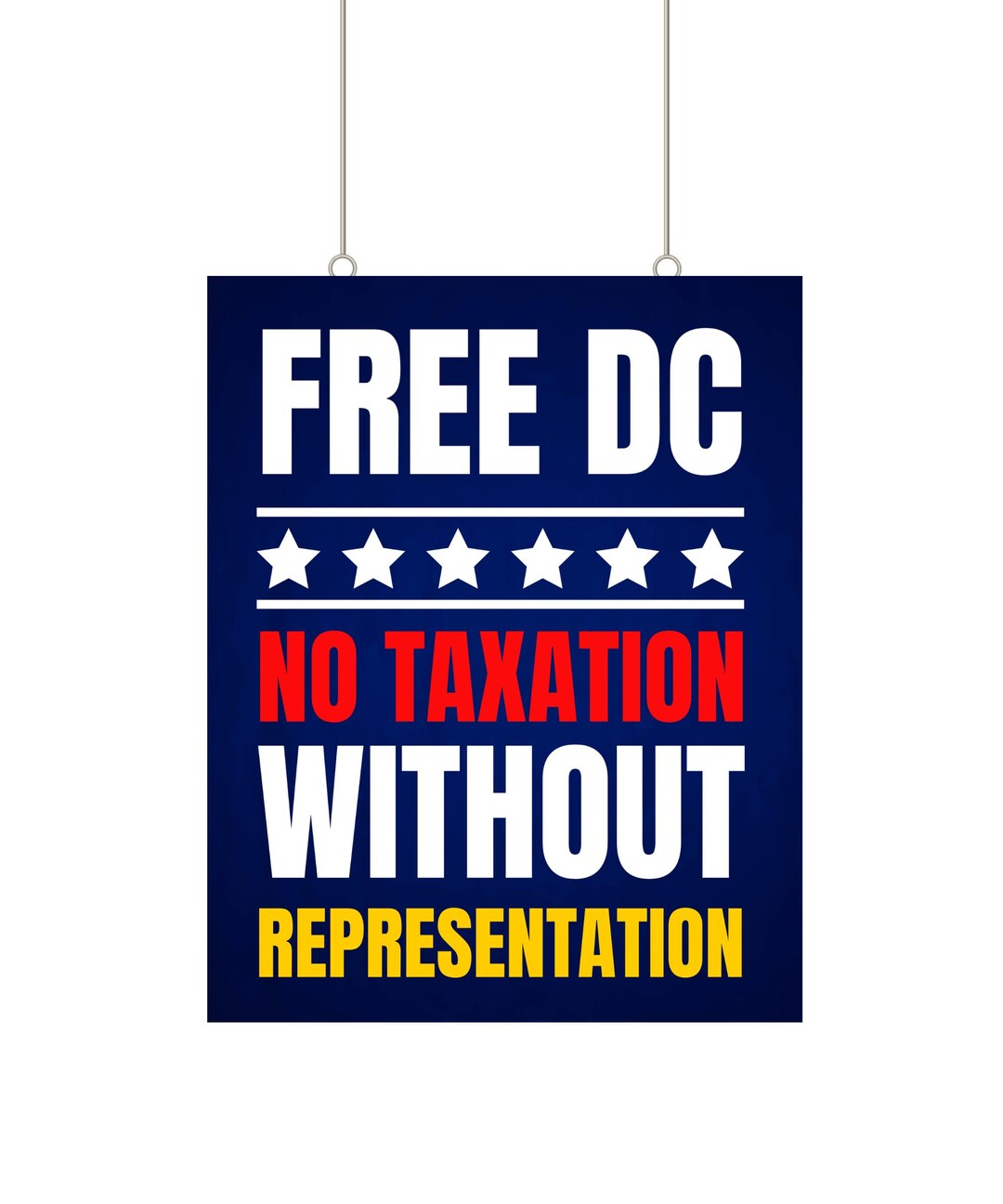 Free DC Protest Sign SVG PNG Jpg Pdf | Political Artwork | Anti-trump ...