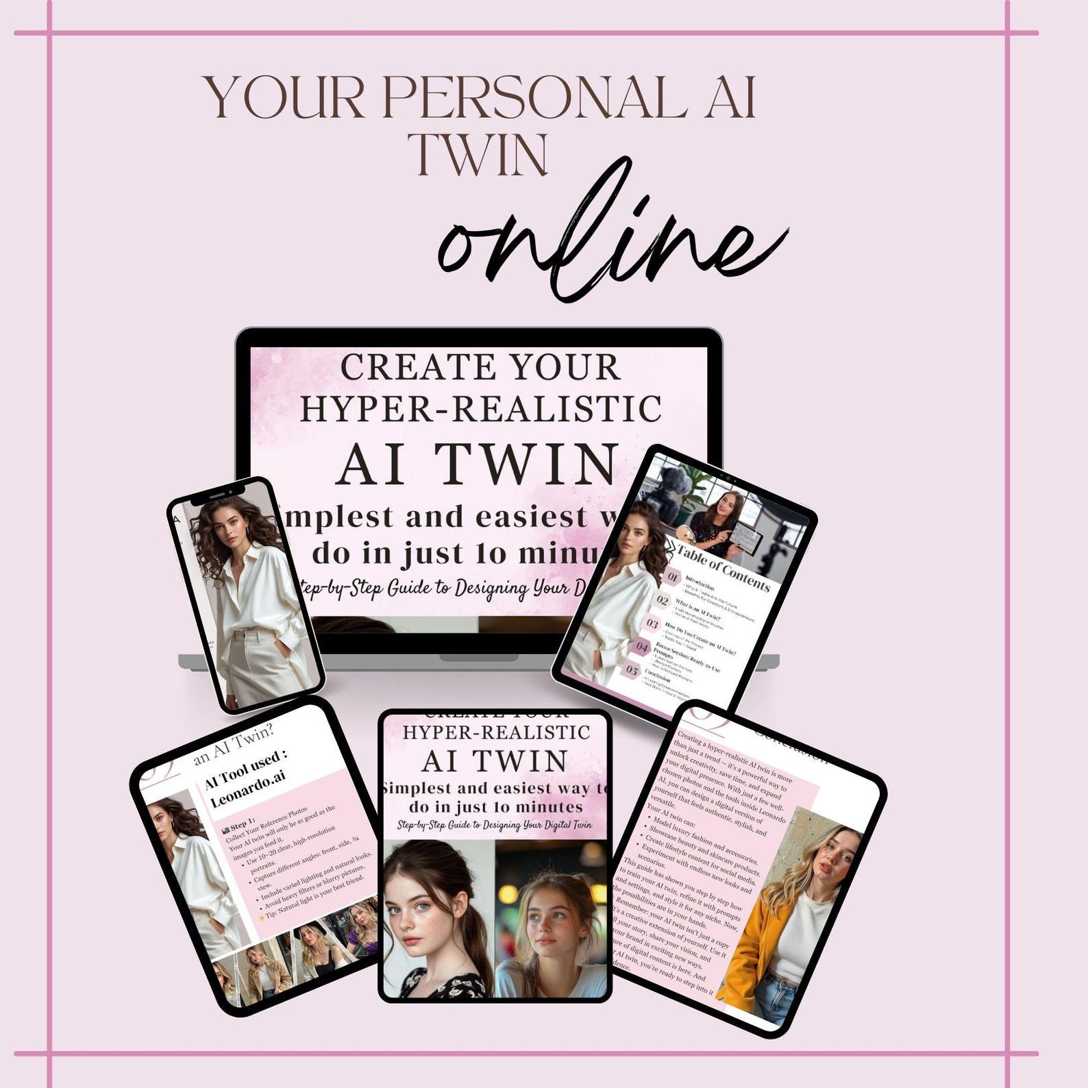 AI Avatar Creation Guide: Digital Twin Tutorial for Beginners (PDF ...