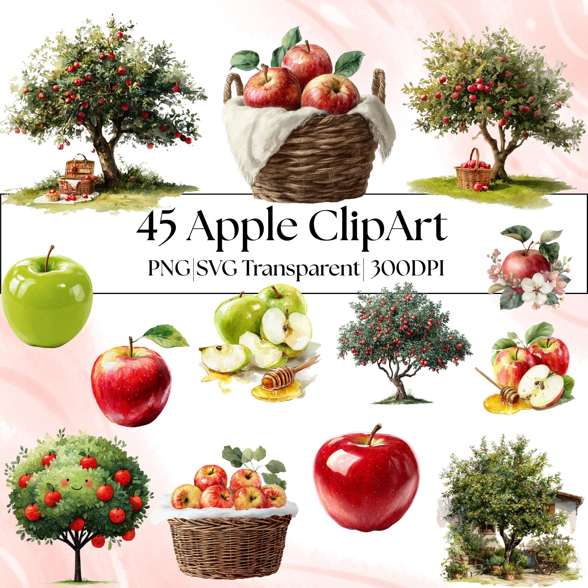 Bare Apple Tree Clipart