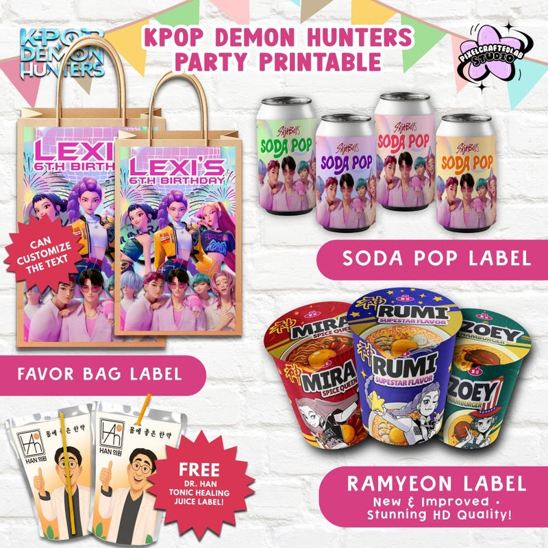 Kpop Demon Hunters - Etsy