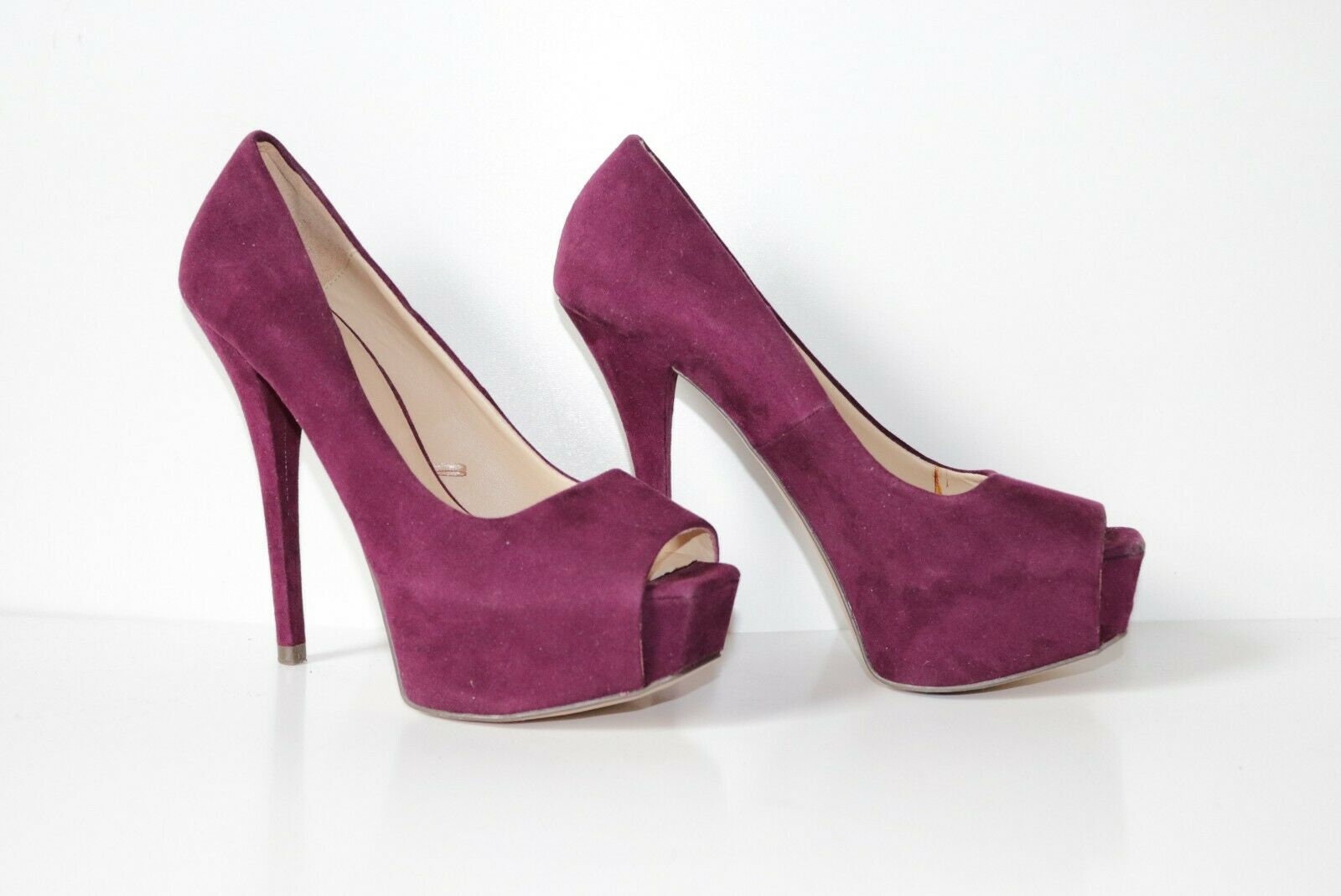 Women's Vintage ZARA BASIC High Heel Peep Toe Platform - Etsy