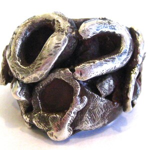 Vintage 50s Mid Century Modernist Organic Sterling Silver Studio ...