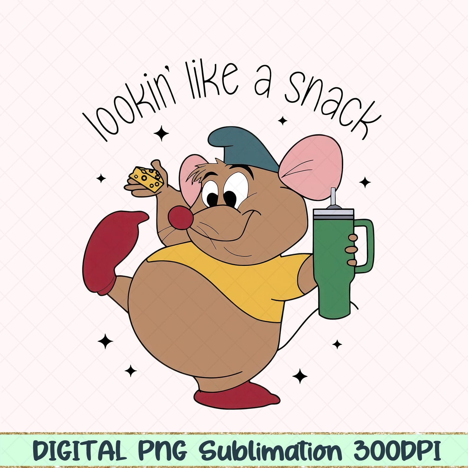 Gus Gus Mouse Png, Lookin' Like A Snack Gus Png, Gus Png, Princess Png ...