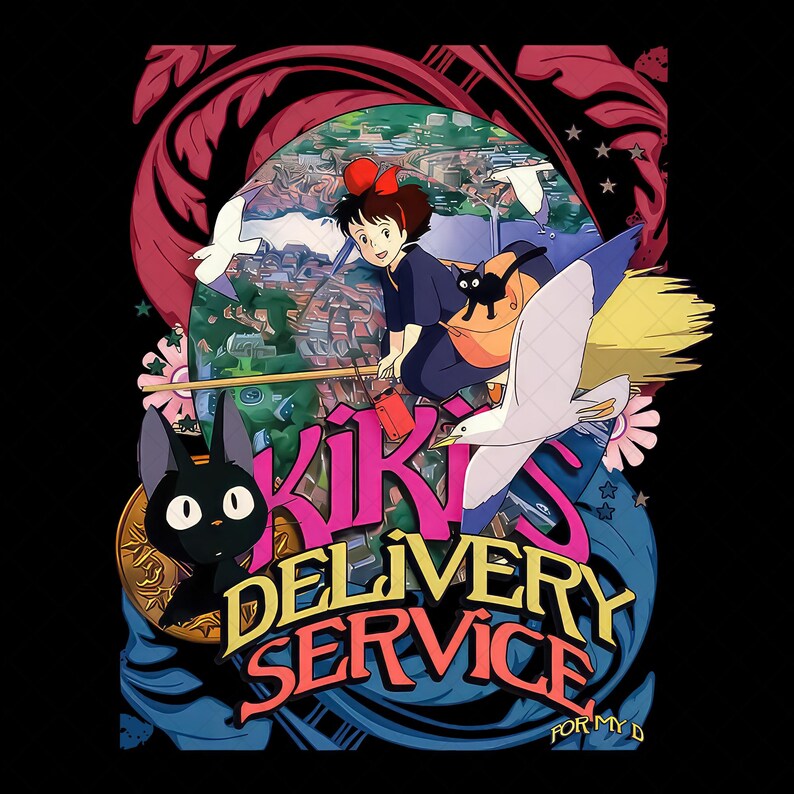 Kikis Delivery Png, Studio Ghibli PNG, My Neighbor Totoro PNG, Howl's ...