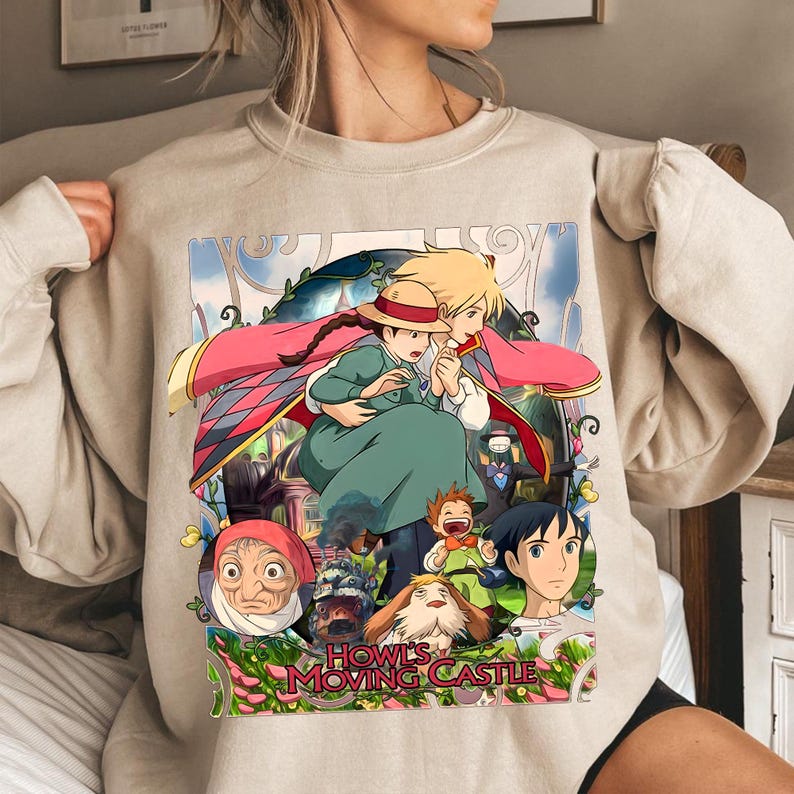 Howl's Moving Castle Png, Studio Ghibli PNG, Spirited Away Png, My ...