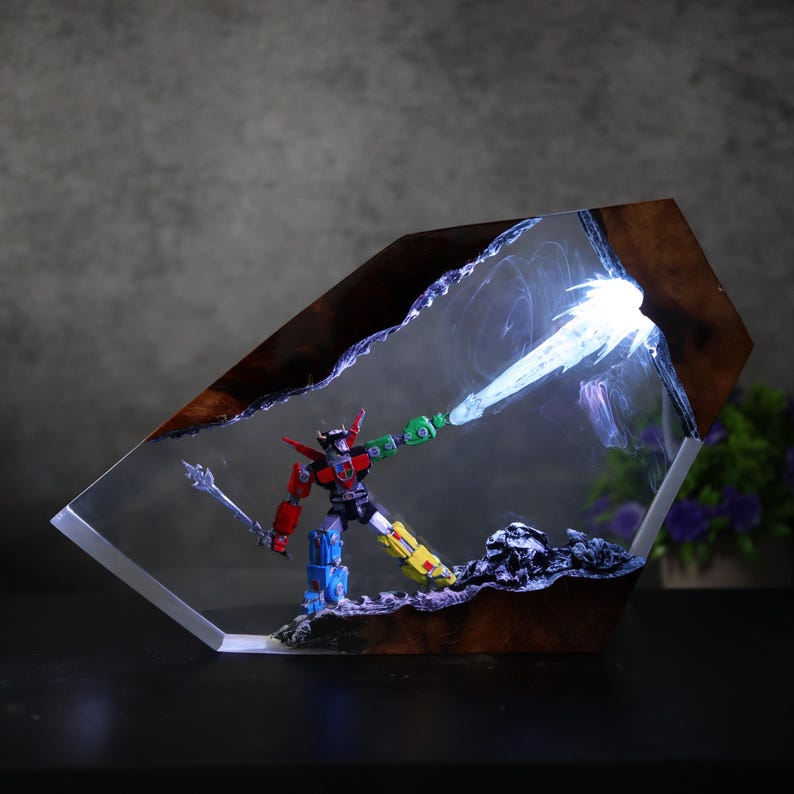 Custome Voltron Night Light, Voltron Figure, Voltron Legendary Defender ...