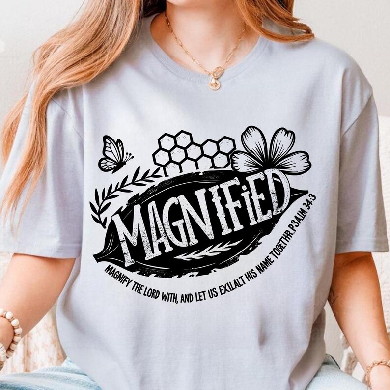 Magnified Png, Vacation Bible School Png, VBS 2025, Psalm 343, Magnify ...