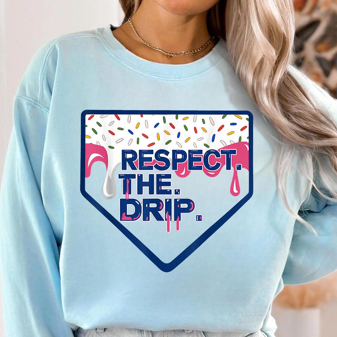 Respect the Drip Png , Drip Baseball Plate Png, Baseball Home, Ice ...