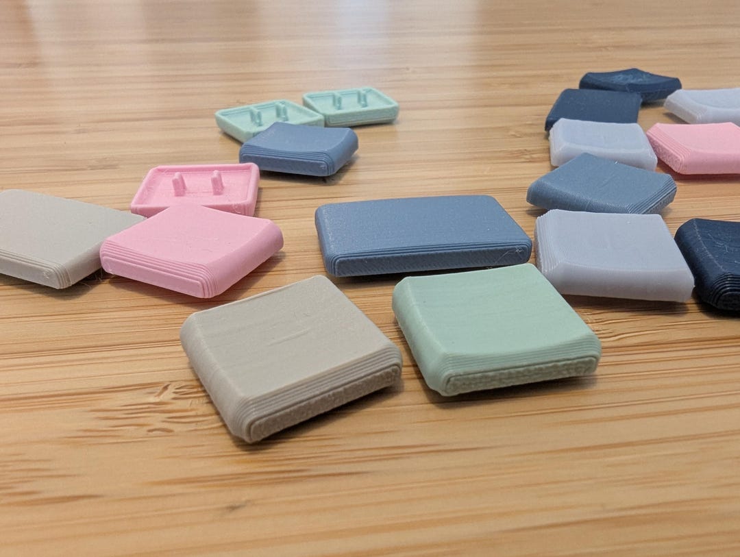 MBK 3D Printed Choc Low Profile Keycaps for Choc / Chocolate Low ...