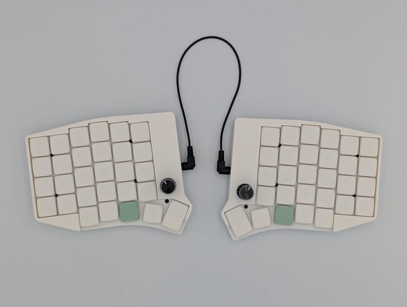 Sofle Choc Split Keyboard Wired - Low Profile Ergonomic Quiet Keyboard ...