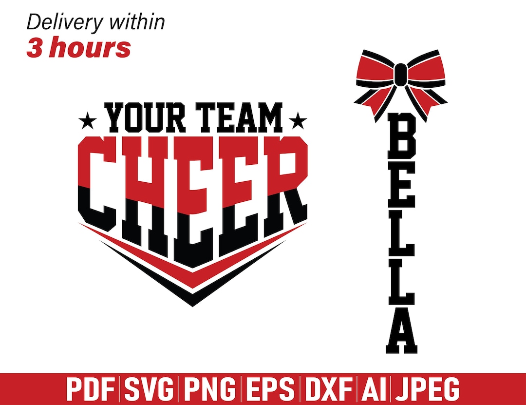 Cheer Svg Png, Cheer Team Template Svg, Cheer Mom Svg, Cheerleader Svg ...