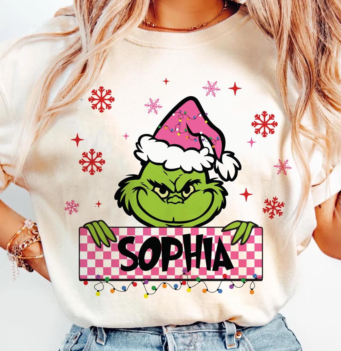 Personalized Christmas Grinch Png, Custom Name Kids Svg, Family Grinch ...