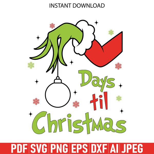 Grinch Countdown - Etsy