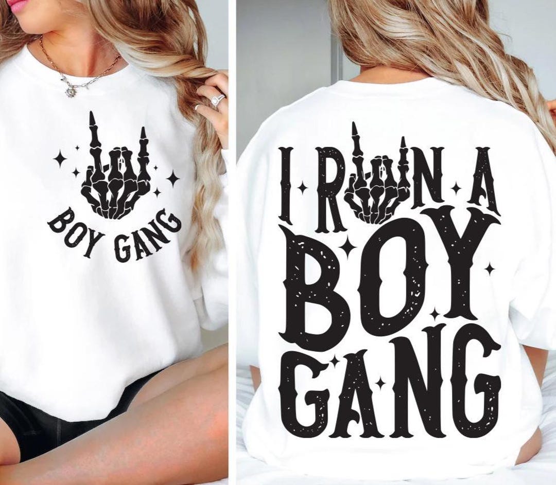 I Run A Boy Gang Svg Png, Boy Mom Png, Boy Mama Svg, Mother's Day Svg ...