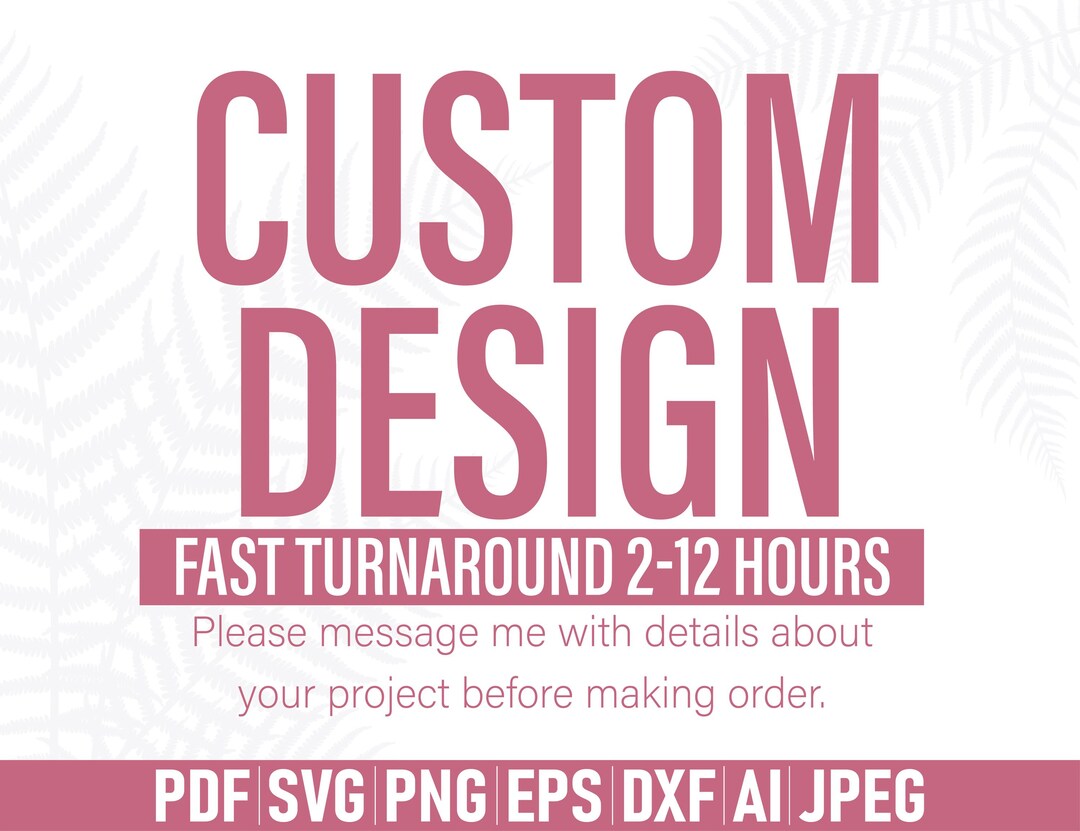 Custom Order Svg, Personalized Svg, Custom SVG Cut File, Custom Svg Png ...