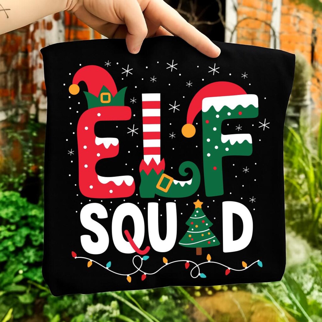 Elf Squad Svg Png, Elf Png, Christmas Png, Squad Png, Elf Hat Png ...