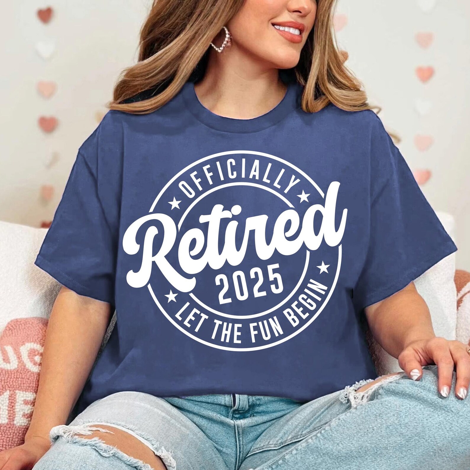 Officially Retired 2025 Svg Png, Retirement Svg 2025 Png, Let the Fun ...