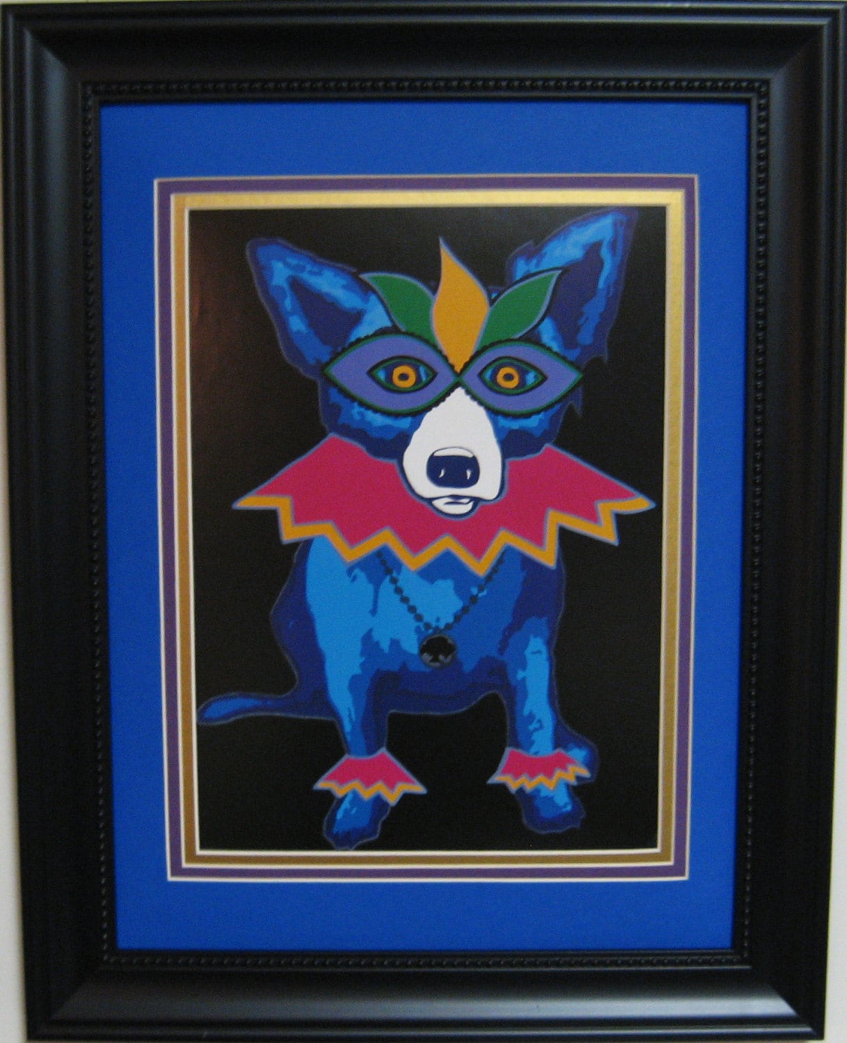 George Rodrigue BLUE DOG party Animal Book Print - Etsy