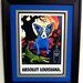 SET of 2 Absolut Vodka Blue Dog Print Ads by George Rodrigue - Etsy
