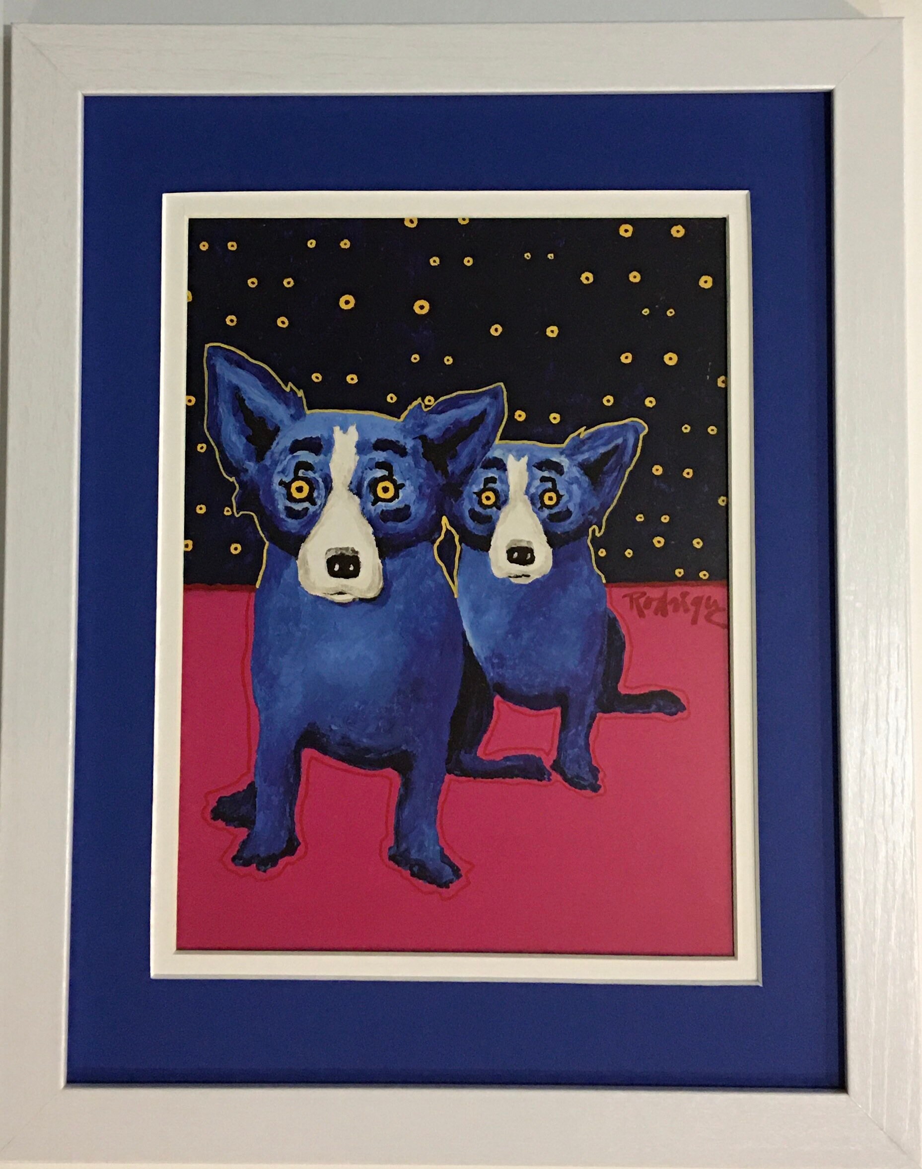 How Much Is An Original Blue Dog Painting