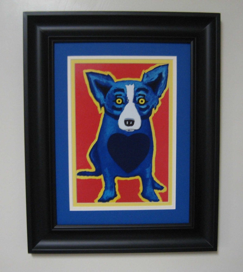 George Rodrigue BLUE DOG Love of My Life Book | Etsy
