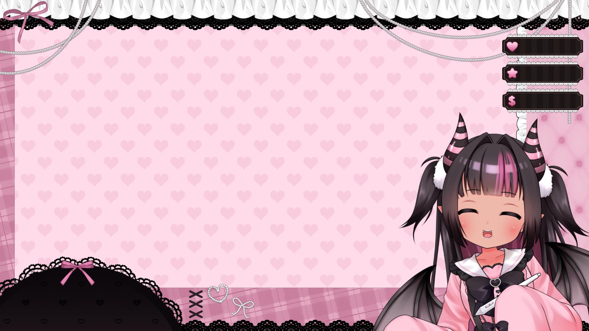 Animated Jirai Kei / Dark Girly Overlay & Scene Set | Just Chatting ...