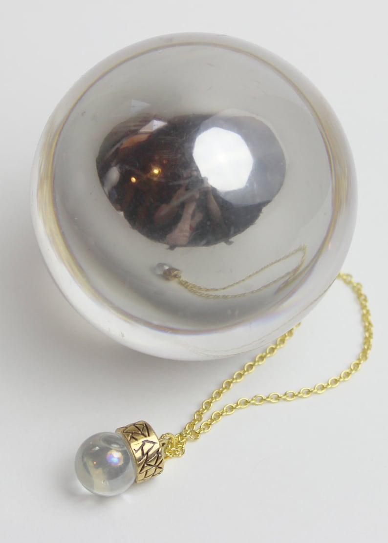 Jareth Crystal Ball Necklace Goblin King Labyrinth Cosplay - Etsy