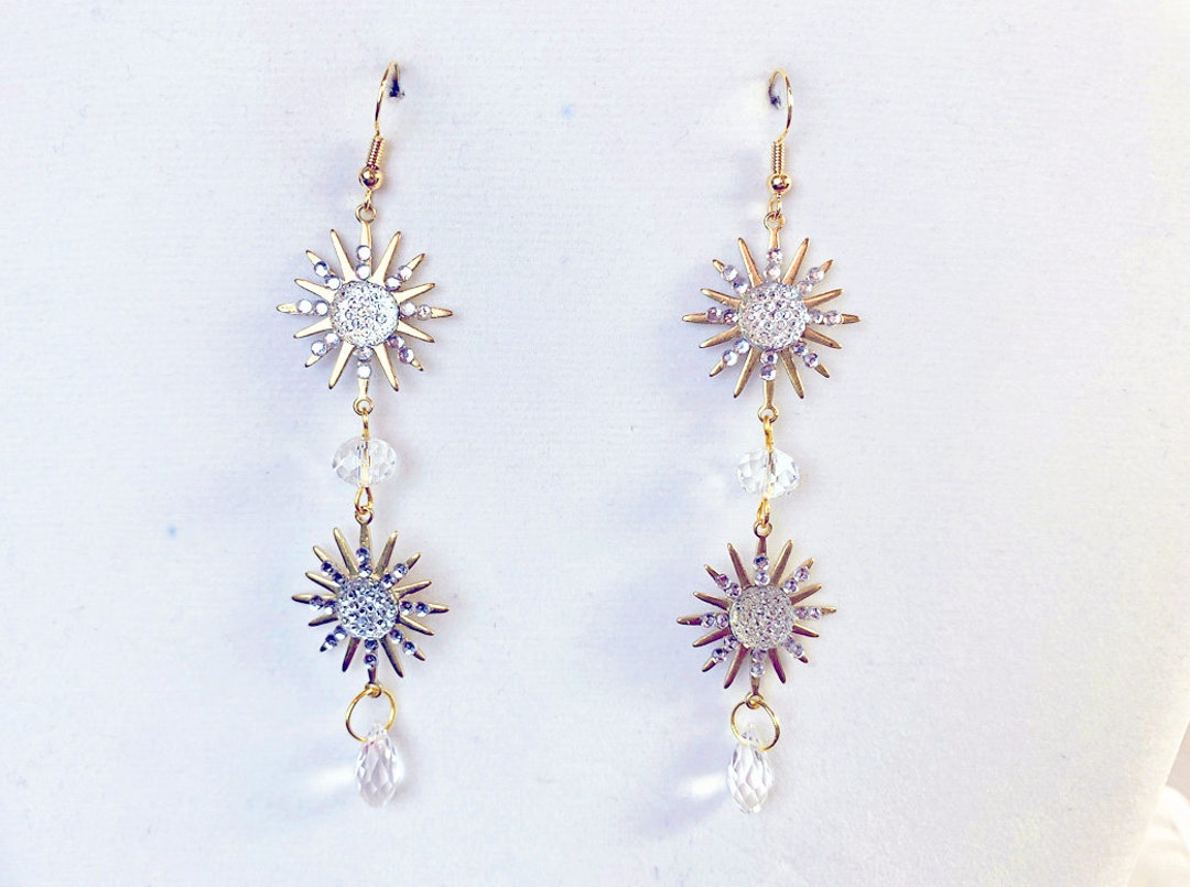 Gold Phantom of the Opera Christine Think of Me Earrings Cosplay ...