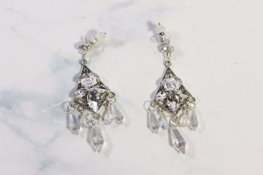 Medium Sarah Labyrinth Masquerade Ball Gown Cosplay Costume Earrings ...