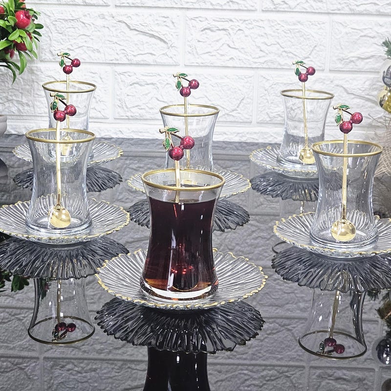 Turkish Tea Set - Etsy