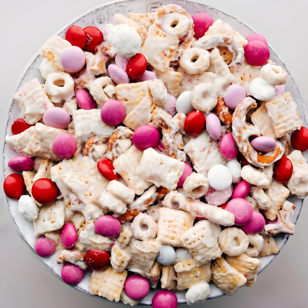 BEST RECIPE for Valentine Snack Mix Recipe Download. - Etsy