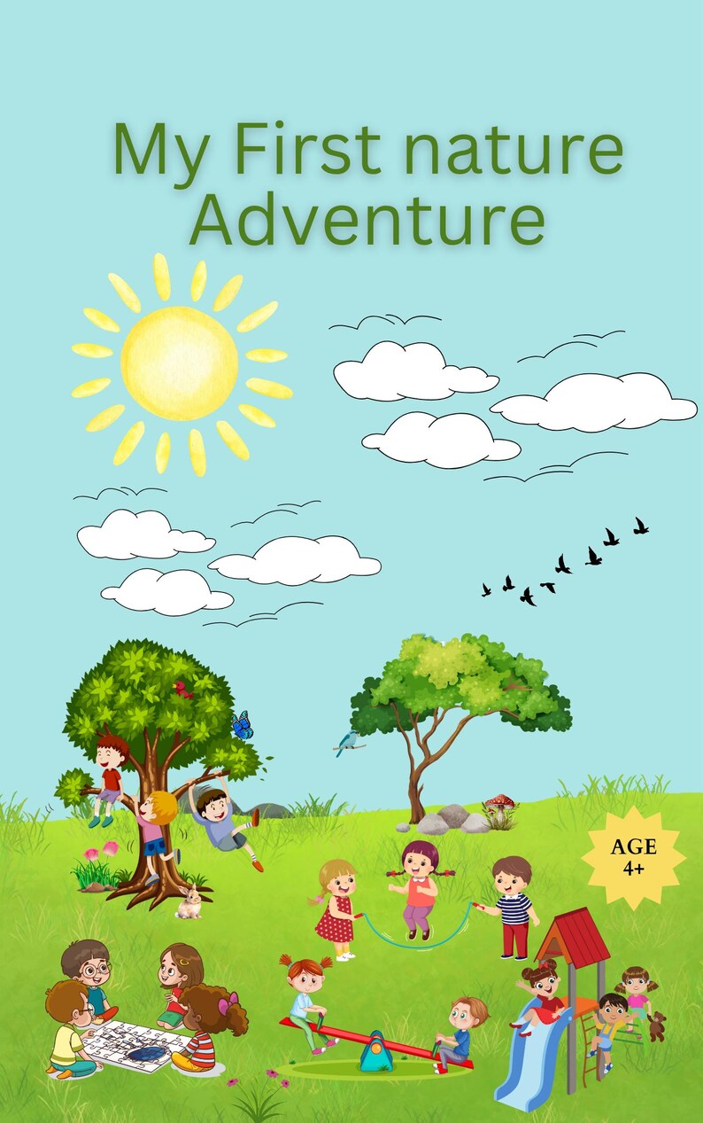 Printable Nature Activity Book for Kids | Fun Educational Worksheets ...