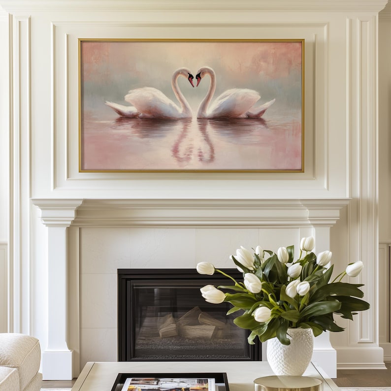 Valentine's Day Samsung Frame TV Art, Romantic Screensaver F545 - Etsy