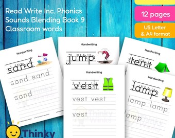 12 Printable Handwriting Worksheets for Read Write Inc. Sound Blending ...