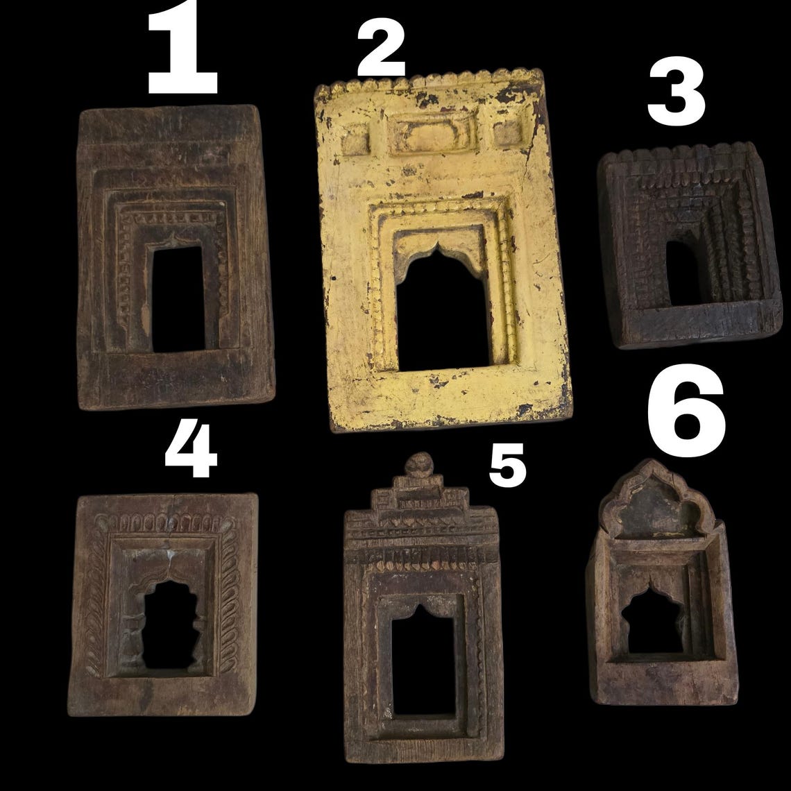 Heritage in Wood – Antique Temple Frames With Traditional Indian ...