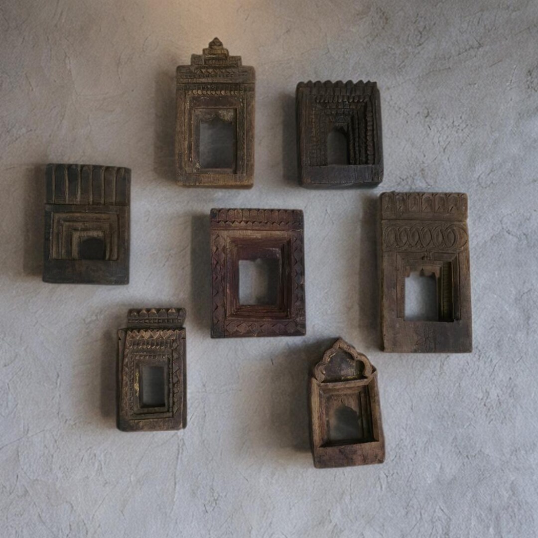 Heritage in Wood – Antique Temple Frames With Traditional Indian ...