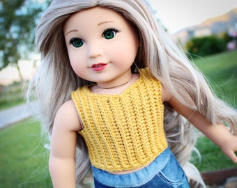 Doll Tank Top Pattern - Etsy