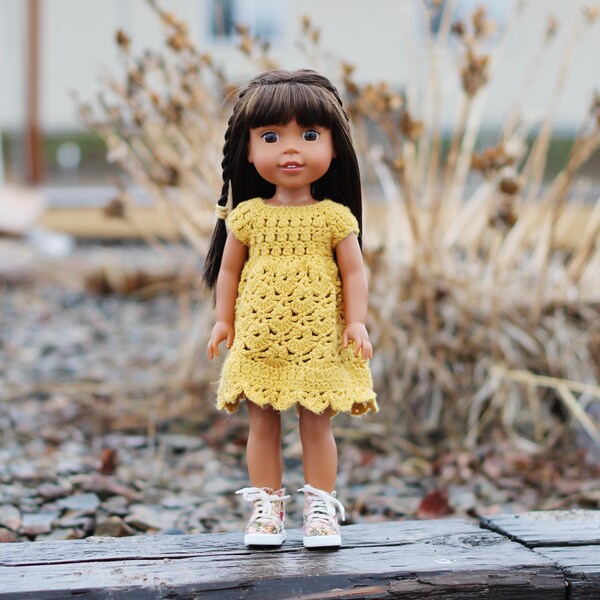 Crochet 14" Doll Clothes Patterns - Etsy