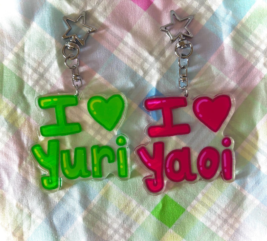 Yuri & Yaoi Acrylic Charms: Ita Bag Accessories - Etsy UK