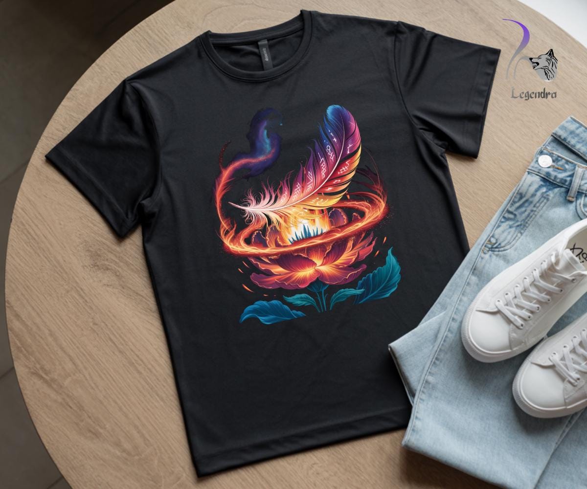 Phoenix Feather PNG | Eternal Flame Fantasy Clipart | Magical Fire Bird ...