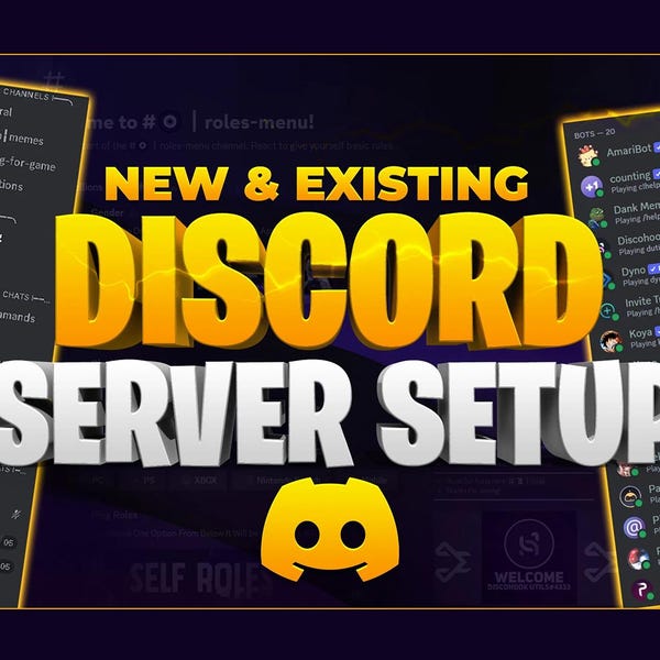 Discord Server Template - Etsy